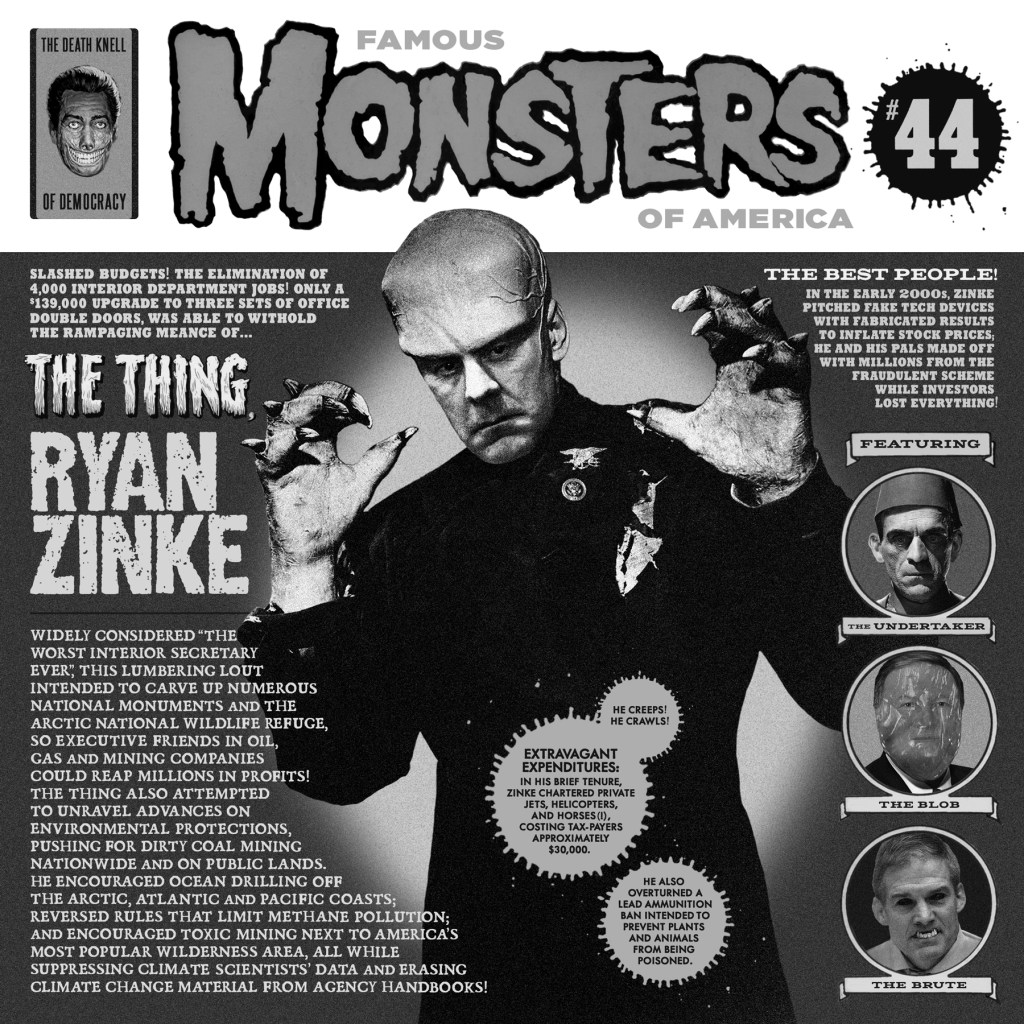 Famous Monsters of America | Anthracite Unite